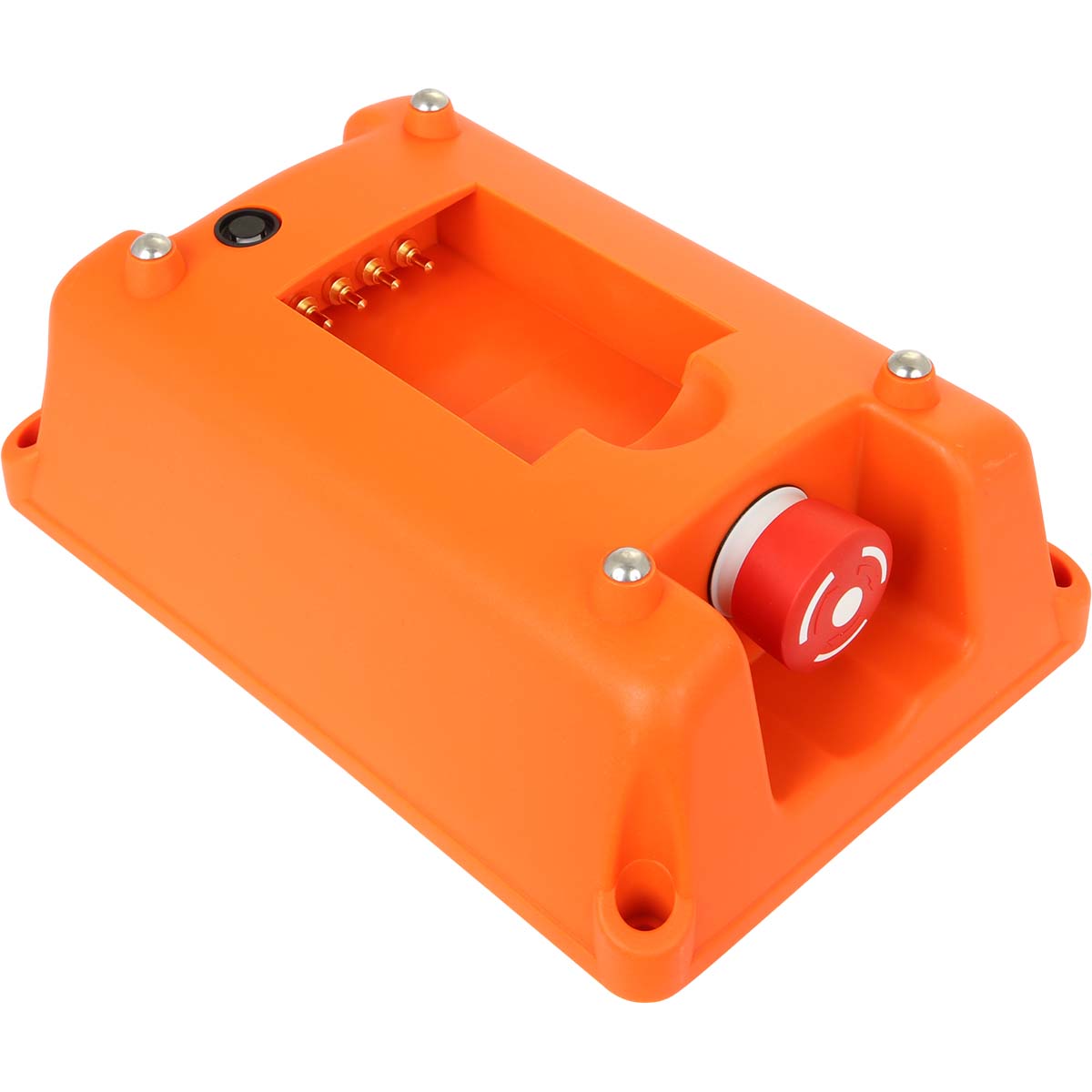Transmitter housing lower part, spectrum 1, with emergency stop, wiring ...