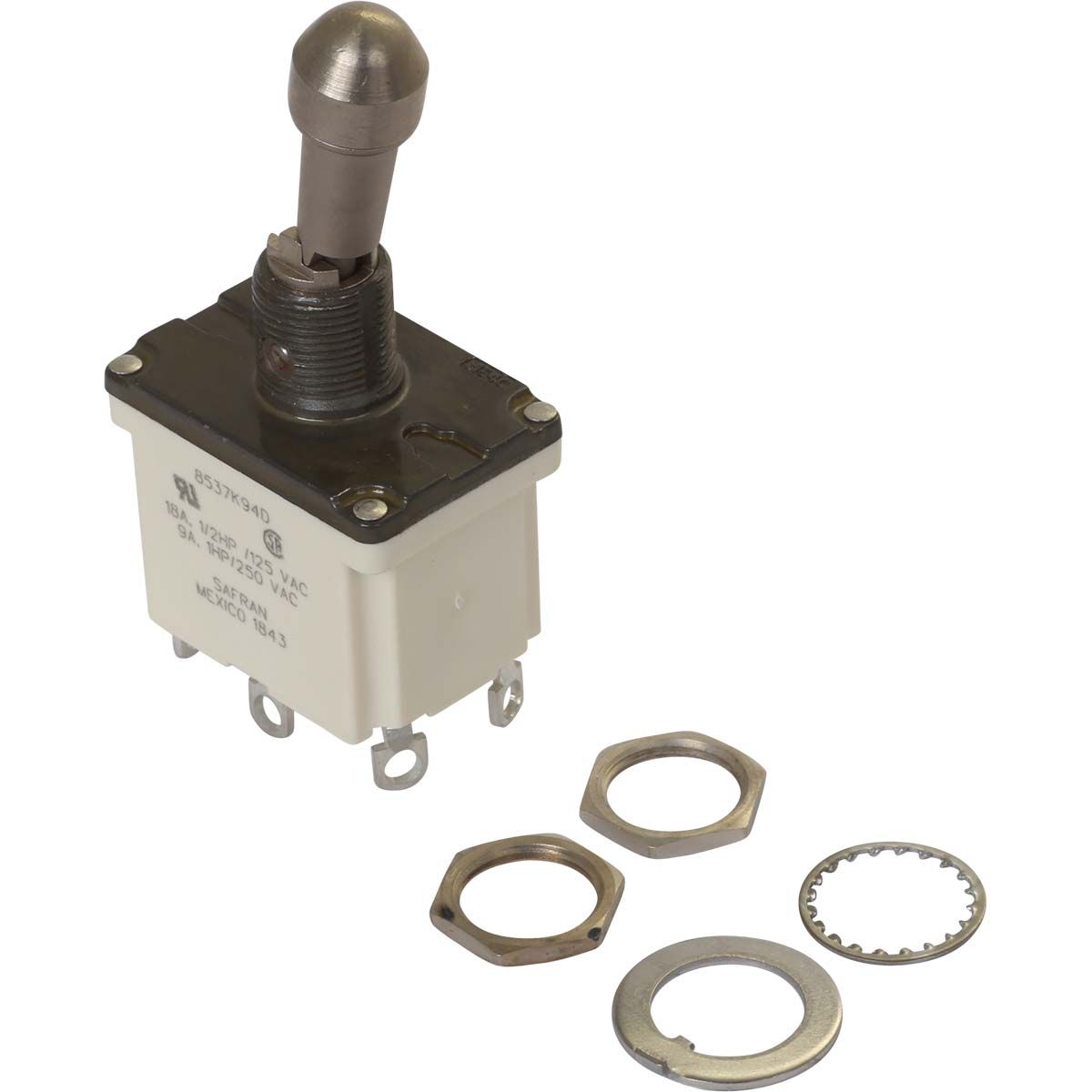 Kippschalter, Rast-Rast, 2-polig, mit Zugverriegelung | IE150019