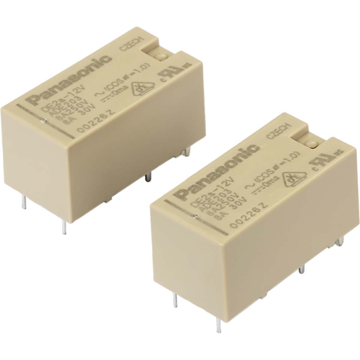 SDS-Relais, DE-2a-12, 2 Schließer | 011-02-00024